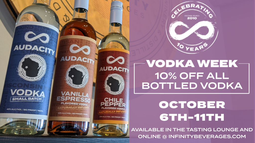 VODKA WEEK – Infinity Beverages Winery & Distillery