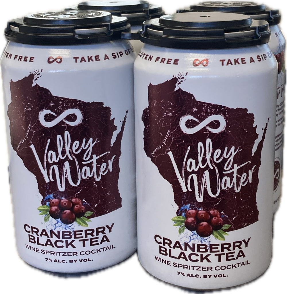 Valley Water 4 Pack – Cranberry Black Tea – Infinity Beverages Winery ...