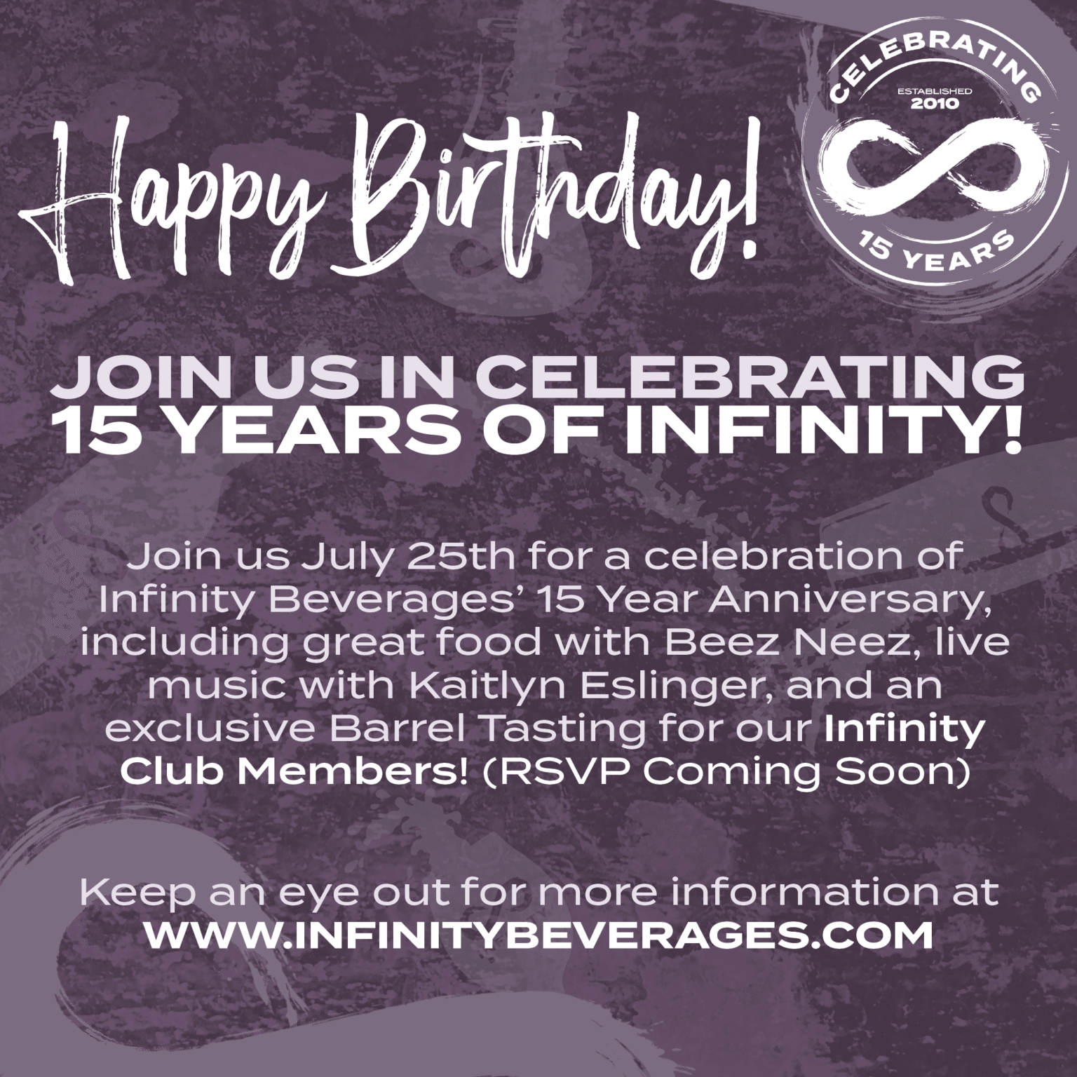 Infinity Beverages Winery & Distillery - Handcrafted Wines & Spirits