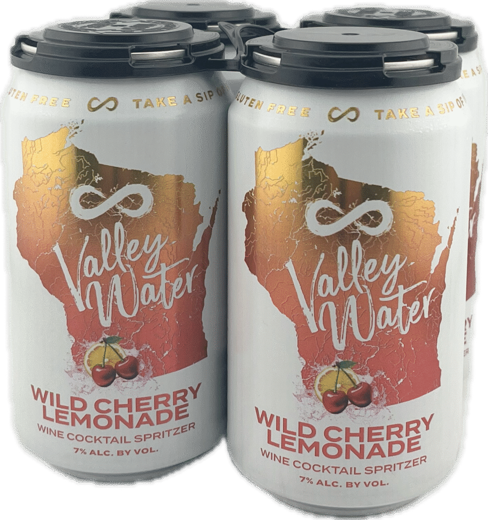 Valley Water 4 Pack – Wild Cherry Lemonade – Infinity Beverages Winery ...